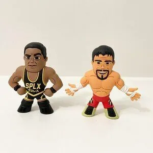 Toys | Micro Brawlers Jeff Cobb And Eddie Guerrero Pro Wrestling Crate ...